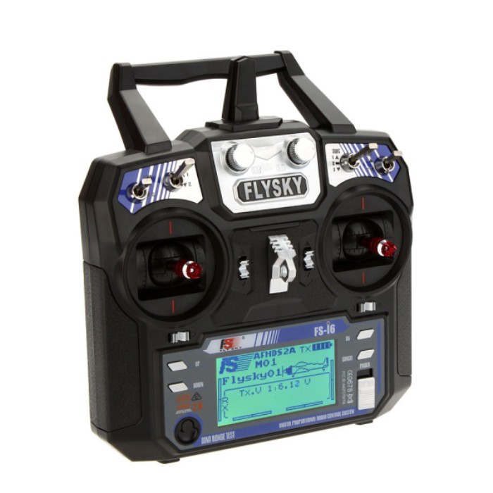 Flysky FS - I6 2.4GHz 6CH Transmitter with LCD Display for RC Aircraft ...