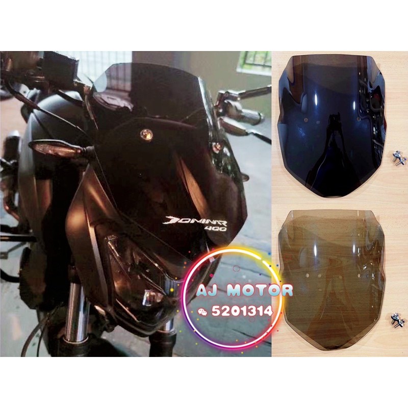 MODENAS DOMINAR 400 COWLING VISOR 34CM D-400 DOMINAR400 WINDSHIELD ...
