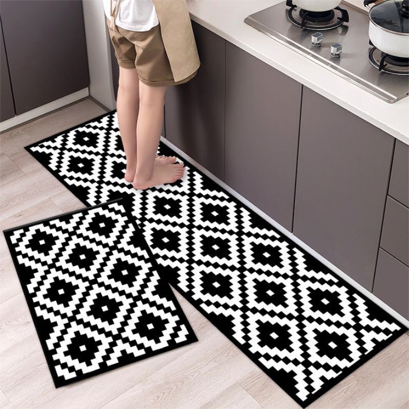 🔥Ready Stock🇲🇾🔥2-IN-1 Kitchen Floor Mat Absorbent Carpet Mats | Shopee ...