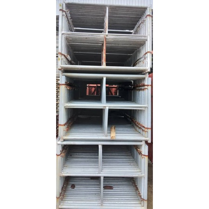 3' GI Scaffolding Frame Set (Used) with Cross Brace & Joint Pin ...
