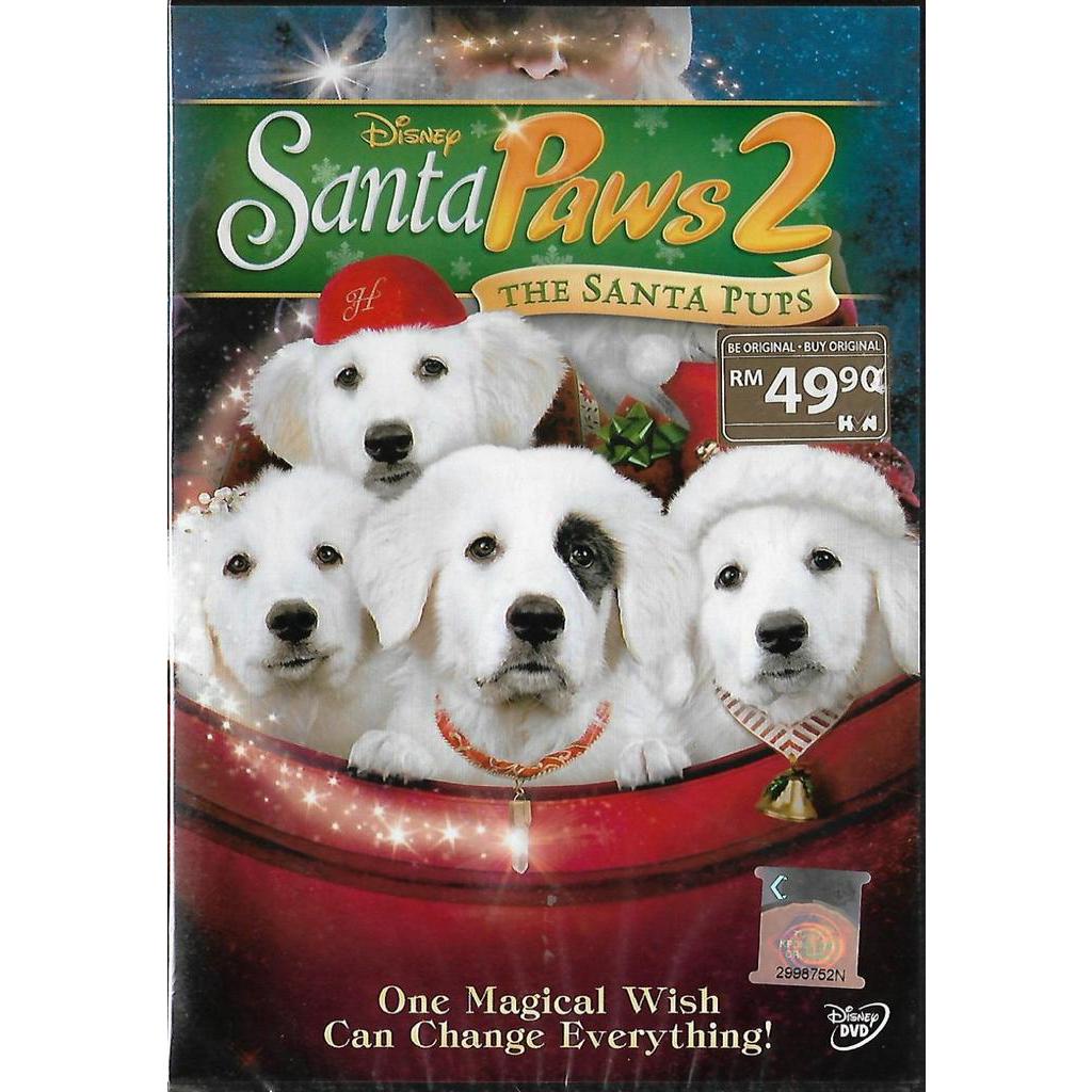 English Movie Santa Paws 2 The Santa Pups DVD Disney Film | Shopee Malaysia