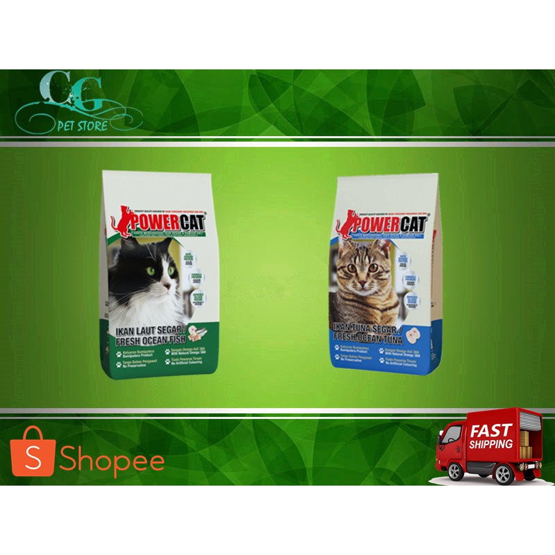 Power Cat Ocean Fish / Ocean Tuna (Cat Food) 6.5KG | Shopee Malaysia