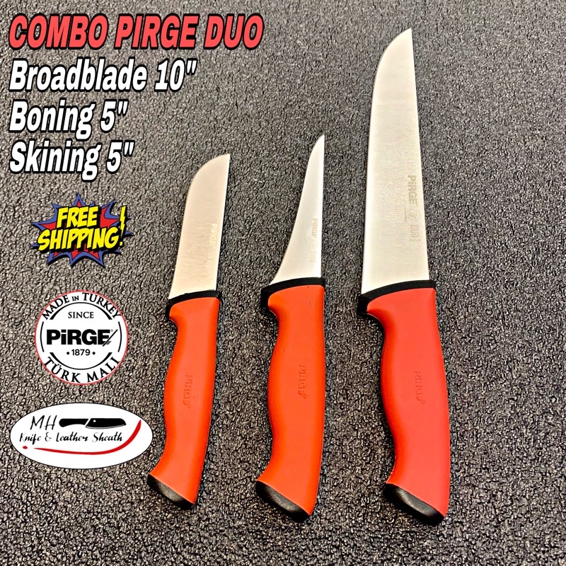 PIRGE DUO- COMBO 3 BILAH PISAU LAPAH & SEMBELIH | Shopee Malaysia