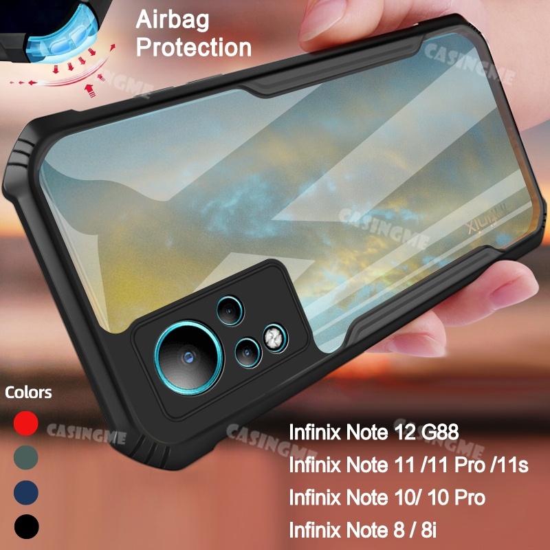 Infinix Note 12 G88 11 11S 10 Note11 Pro 8 8i 4G 5G Bumper Shockproof ...