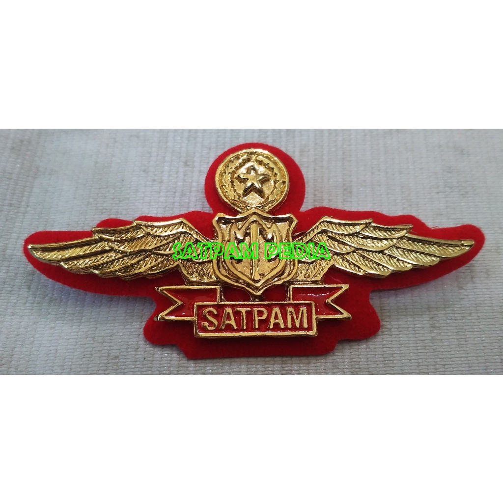 Zinc Security Pin - Wing Security - Security Guard Pin - Security Guard ...