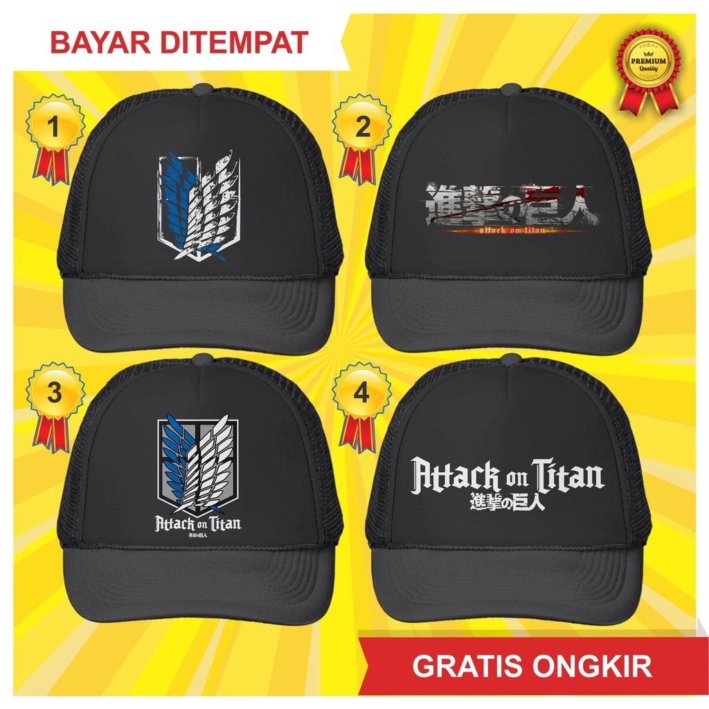 Attack on titan anime Hat / singeki no kyojin / The Scouting Legion ...