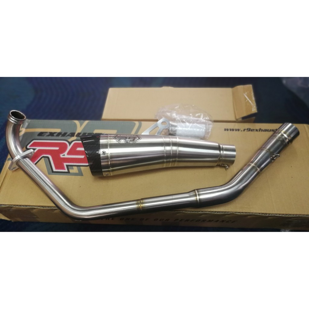 R9 FZ150 FULL SYSTEM EXHAUST PIPE | Shopee Malaysia
