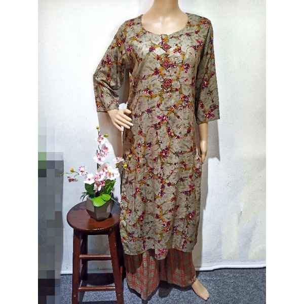 (Ready Stock)Indian Women's Traditional Wear Readymade Plazo Suit Set ...