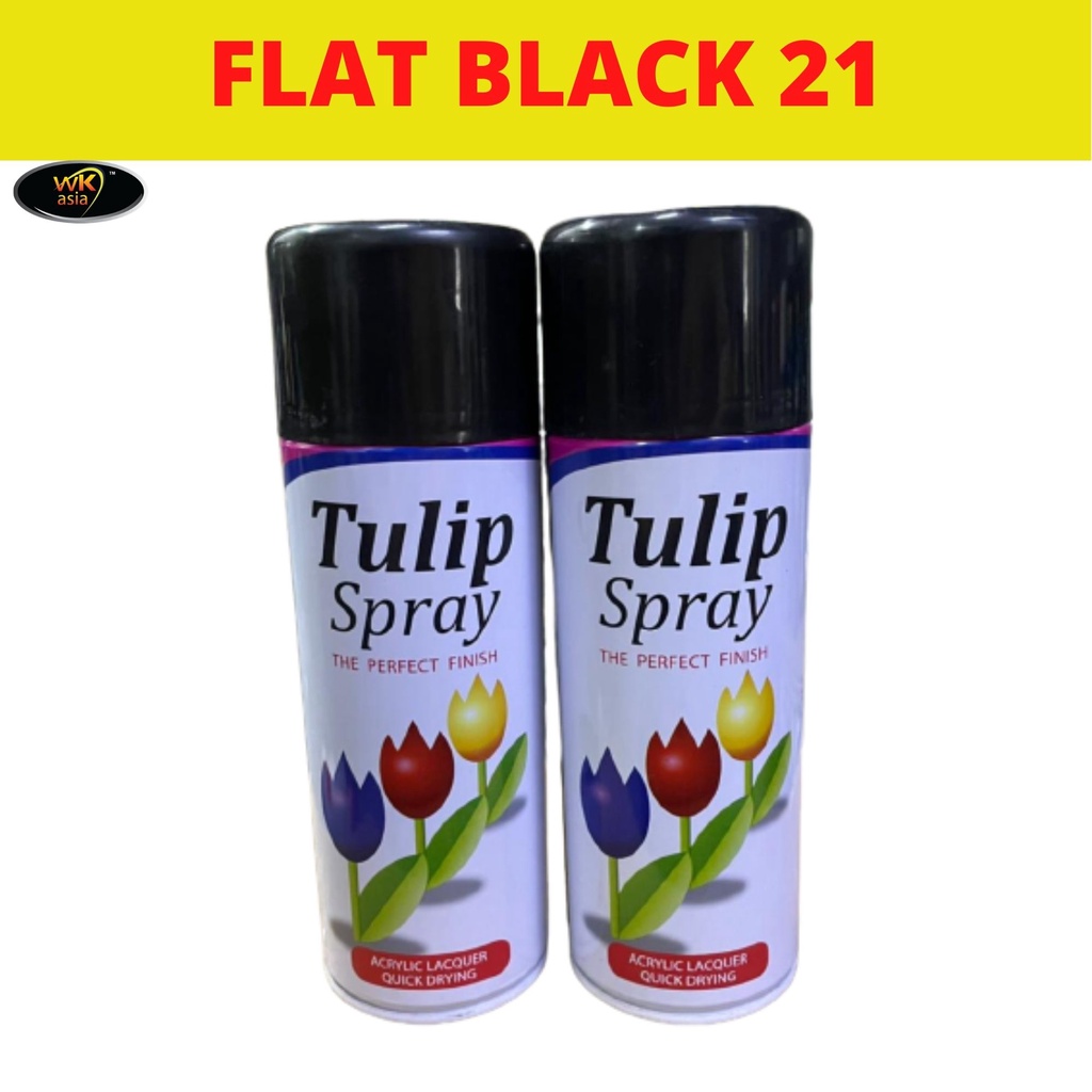 TULIP PAINT AEROSOL SPRAY TIN FAT DRY/ QUICK DRY 400CC | Shopee Malaysia
