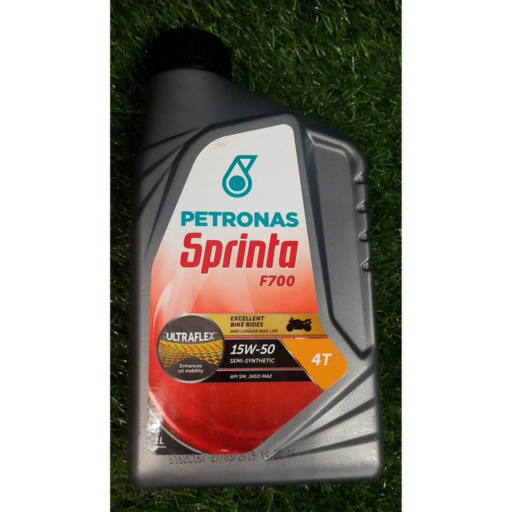 Petronas Sprinta F700 Semi Synthetic Motor ENGINE Oil 15W-50 4T ...