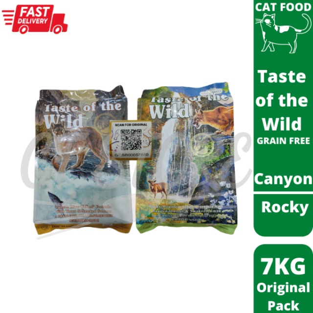 [FREE SHIPPING] TOTW Taste Of The Wild Cat Food 7KG (100% Ori Packing ...