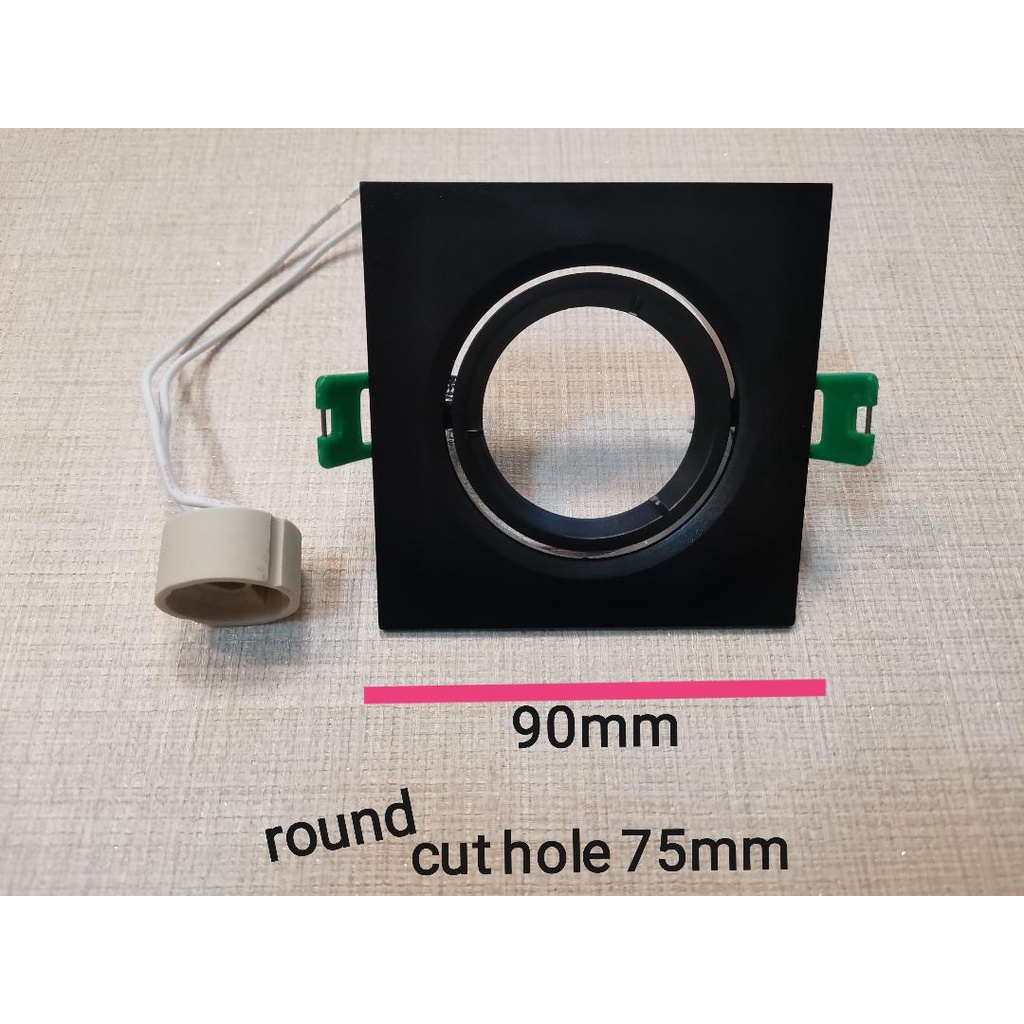 Led Eyeball Casing YET002-1 YET002-2 Recessed Spotlight Downlight Gu10 ...