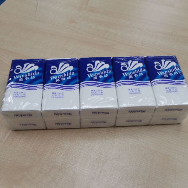 Wanshida 3 Layer Tissue Paper 万事达三层纸巾 10 Pack x 10's | Shopee Malaysia