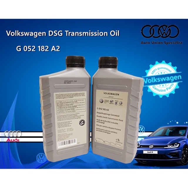G052 182 A2 DSG Volkswagen/ Audi TT ATF gear oil (1 liter) | Shopee ...
