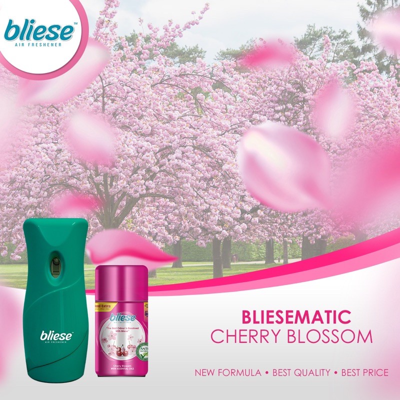 PEWANGI KEDIAMAN/ AIR FRESHENER AUTOMATIC SPRAY BLIESE MATIC SET [ANTI ...