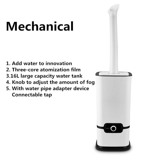 (Ready Stock KL) H600 16L Ground Stand Air Mist Humidifier ...