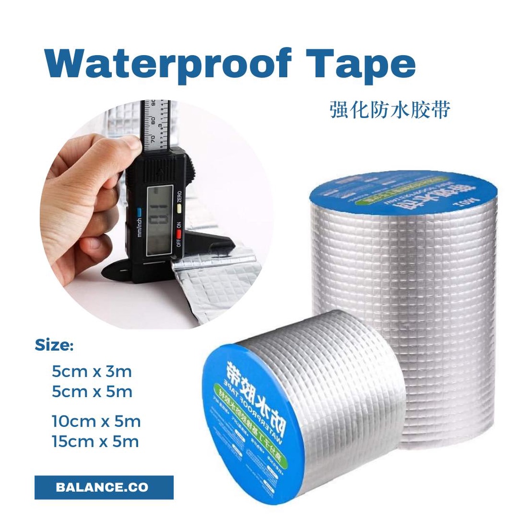 【Original】 Super Anti Leakage Butyl Waterproof Tape Wall Crack Home ...