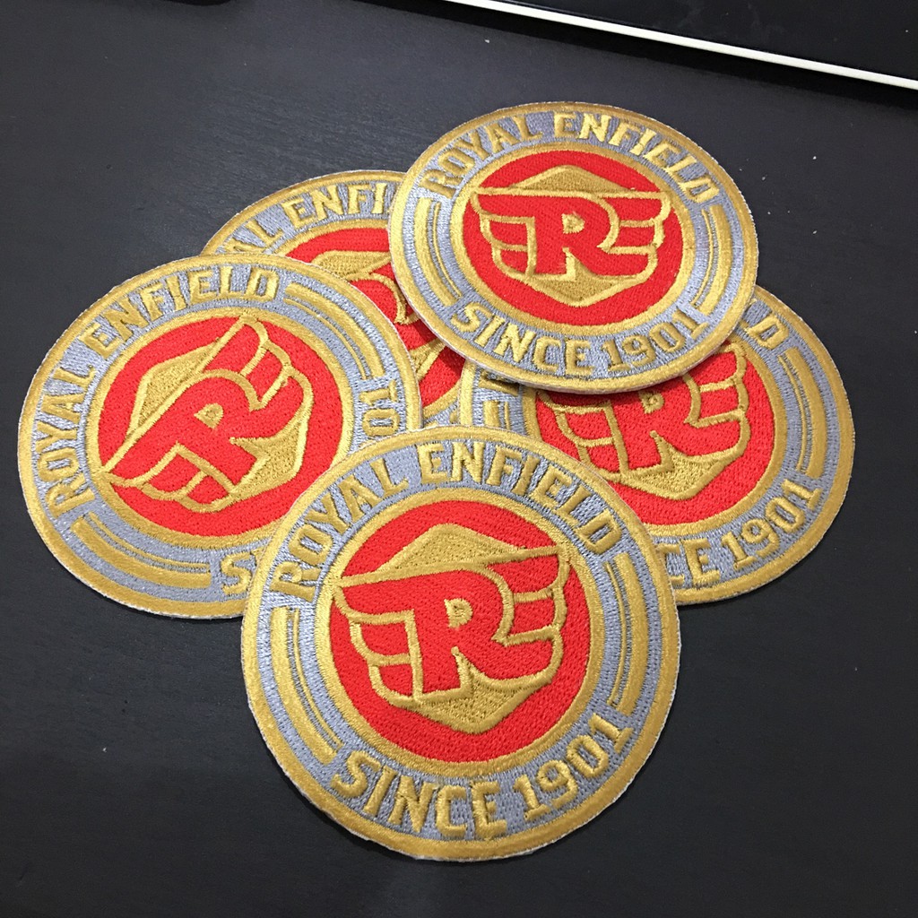 Patch Royal Enfield Embroidered | Shopee Malaysia