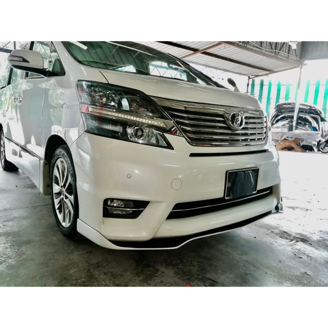 Toyota vellfire alphard v1 V2 front Vlip v lip diffuser skirt anh10 ...