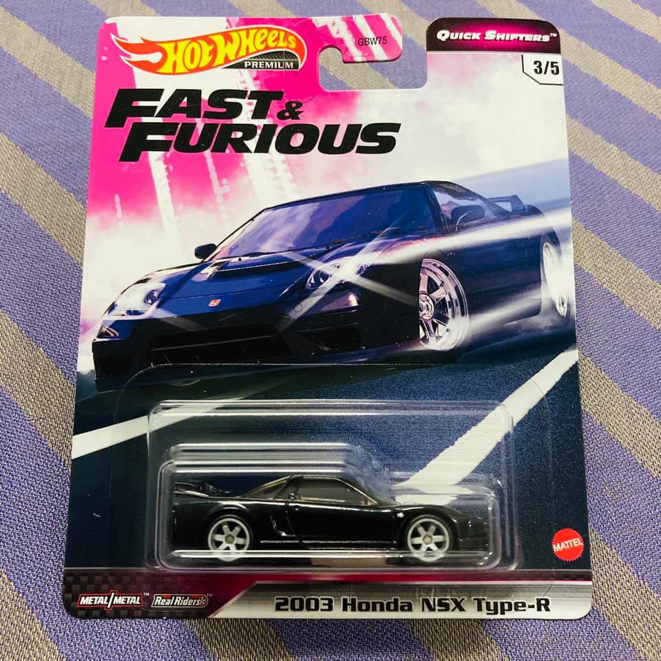 Hot Wheels 2003 Honda Nsx Acura Fnf Fast Furious Quick Shifters Type-R ...