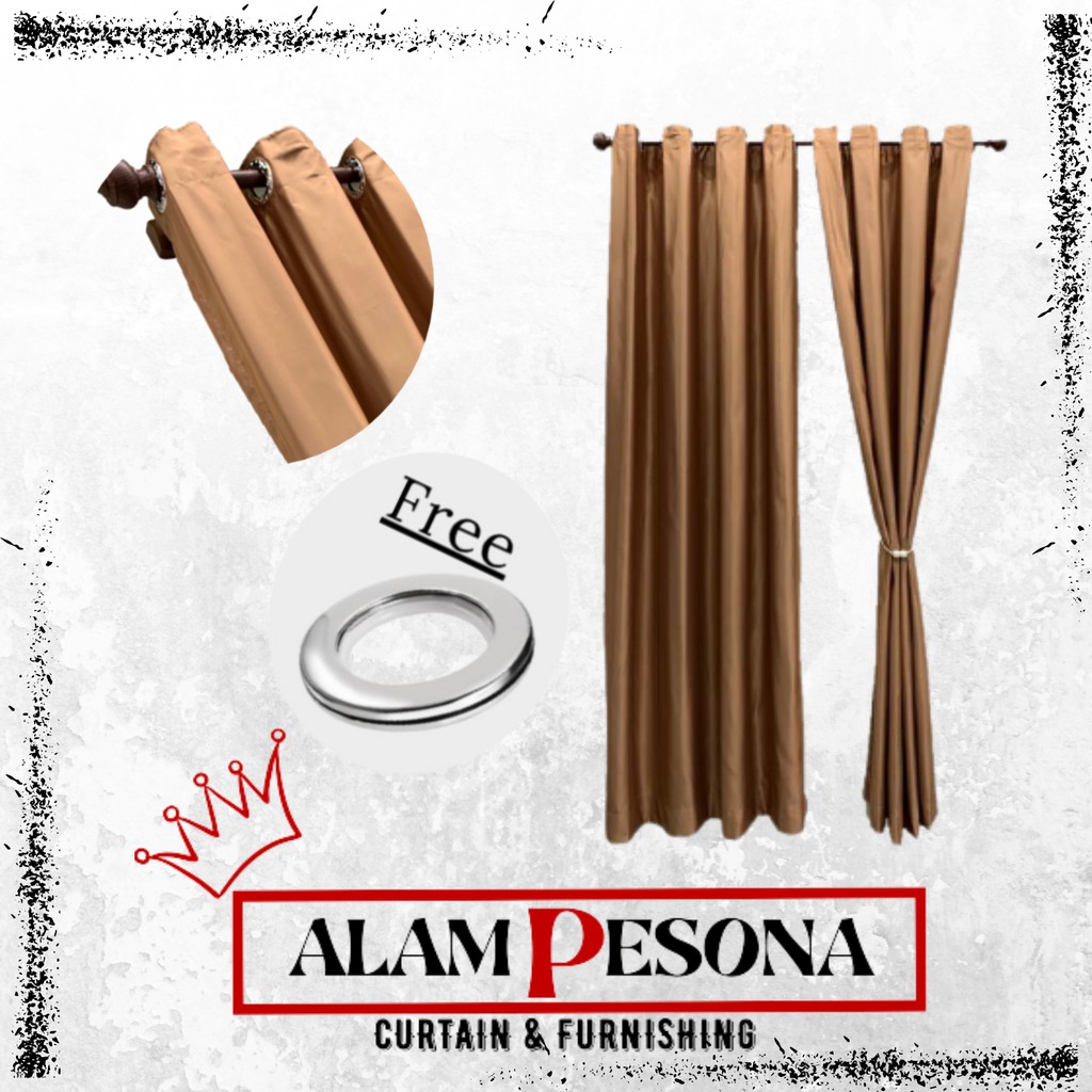 A7 Ready Made Curtain!!! Siap Jahit Langsir ,Langsir RAYA Kain Tebal ...
