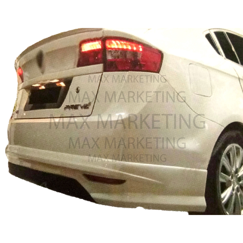 ABS203 PROTON PREVE 2013 REAR SKIRT (AERO) REAR SKIRT LIP BODYKIT ...
