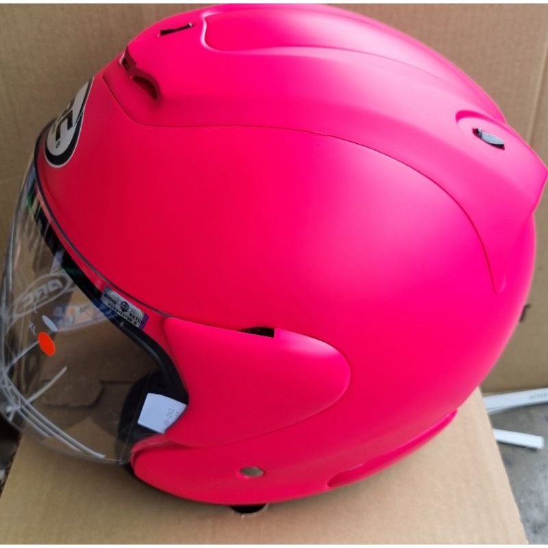 ARC RITZ HELMET ORIGINAL BLACK LEMON GREEN DEEP BLUE ORANGE OREN PINK ...