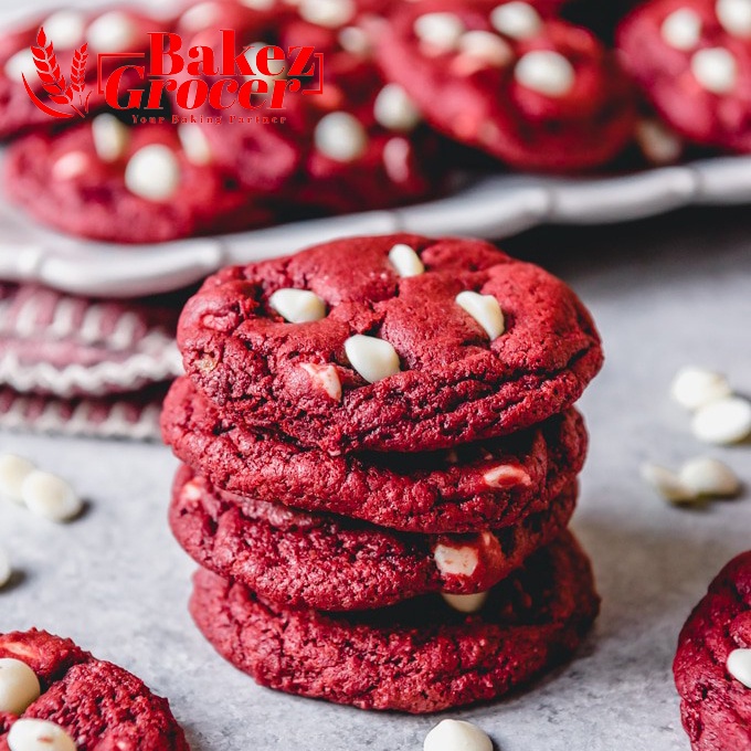 Red Velvet Cookies Pre-mix Flour 500g (Repacked) | Shopee Malaysia