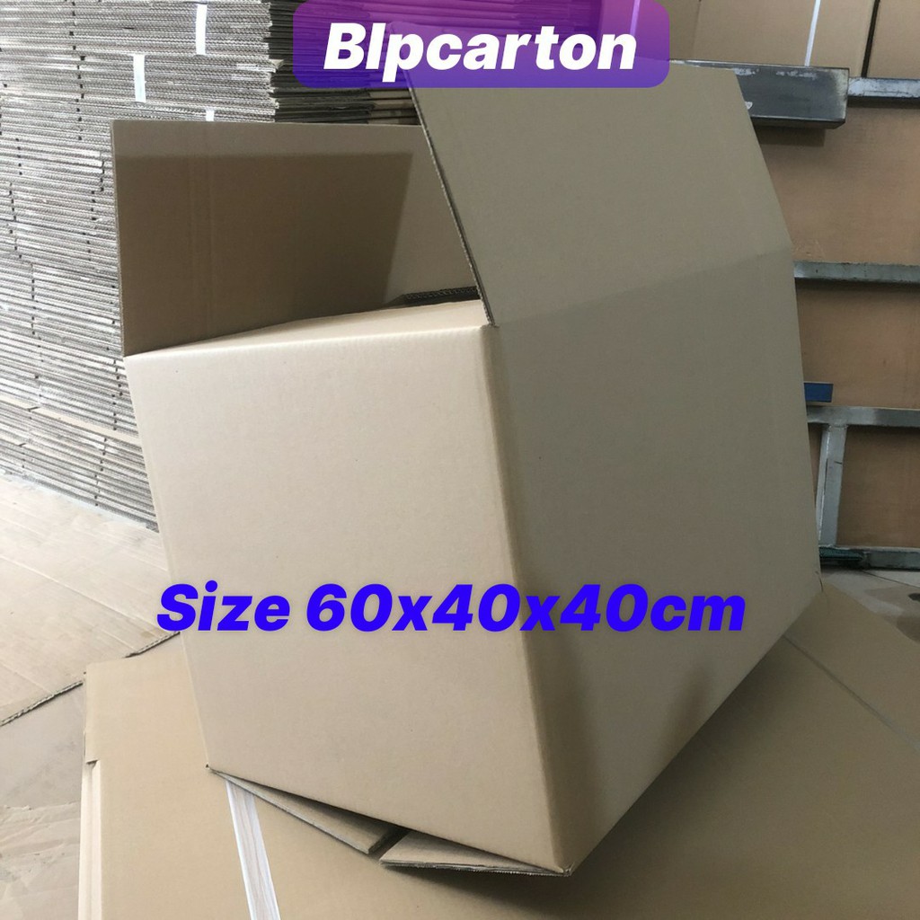 5-layer CARTON BOX SIZE 60X40X40CM SET OF 5 CARTON BOXES | Shopee Malaysia