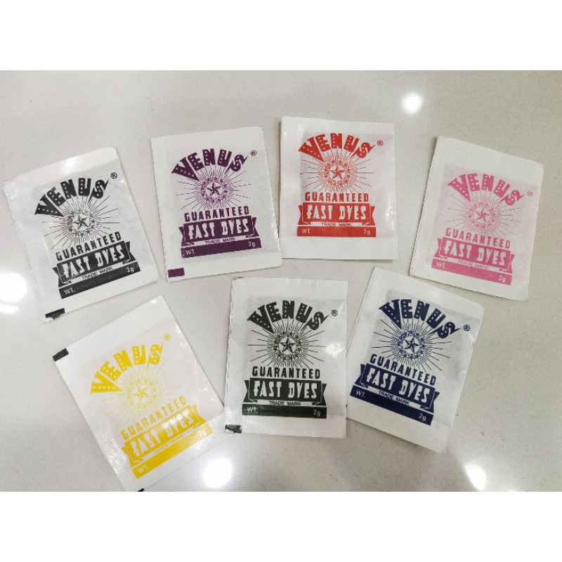 Jobos venus fast dyes powder dye aniline colors (sold per piece ...