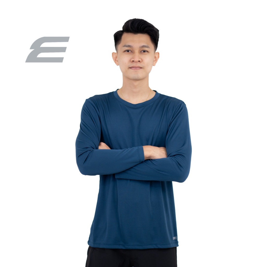 ELGINI Quick-Dry Men's Running Long Sleeve Shirt - Size S-XXL E16119 ...