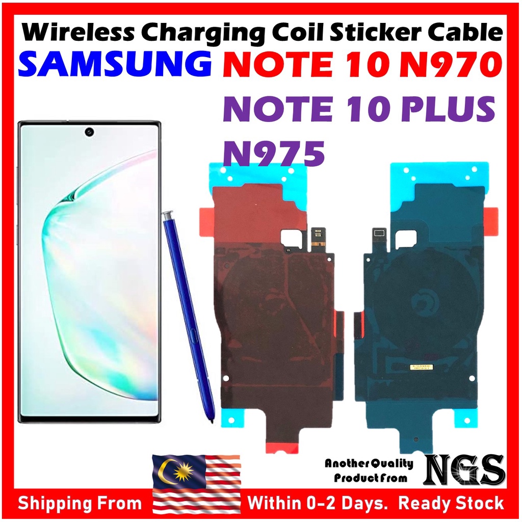 NGS Wireless Charging Charge Panel Coil Sticker Flex Cable Ribbon For ...