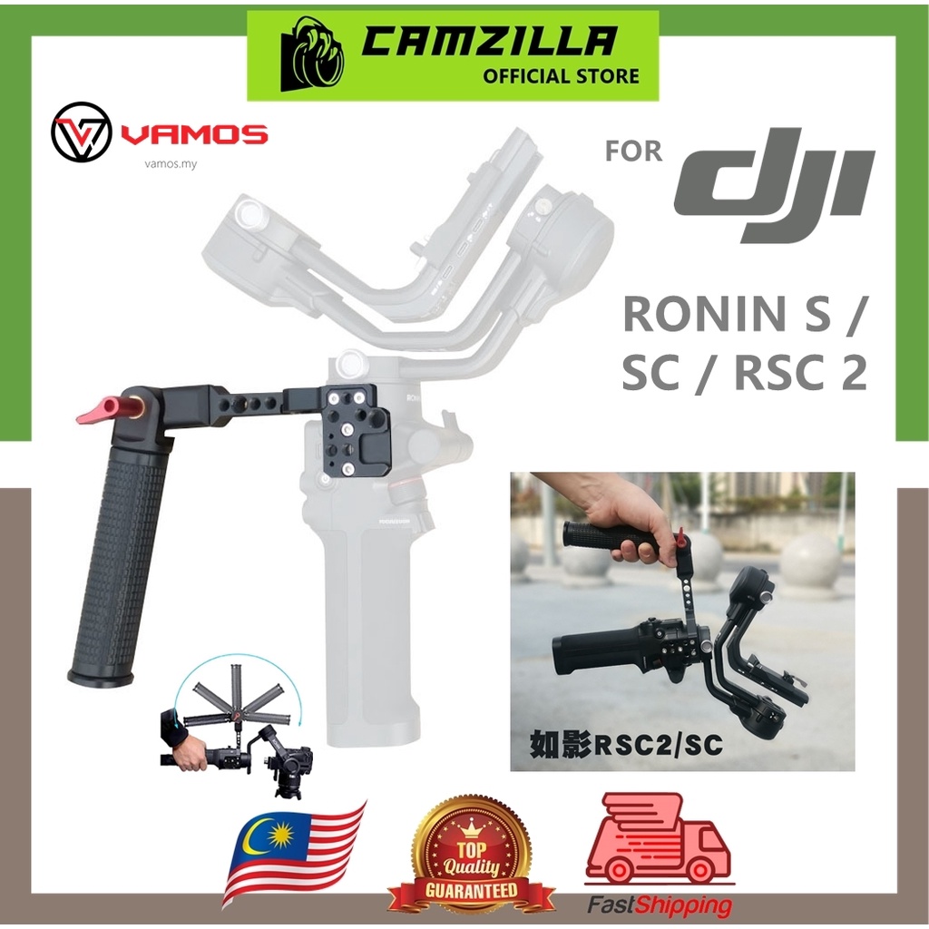 VAMOS Handle Grip Hold for DJI Ronin S SC RSC2 Gimbal Stabilizer, With ...