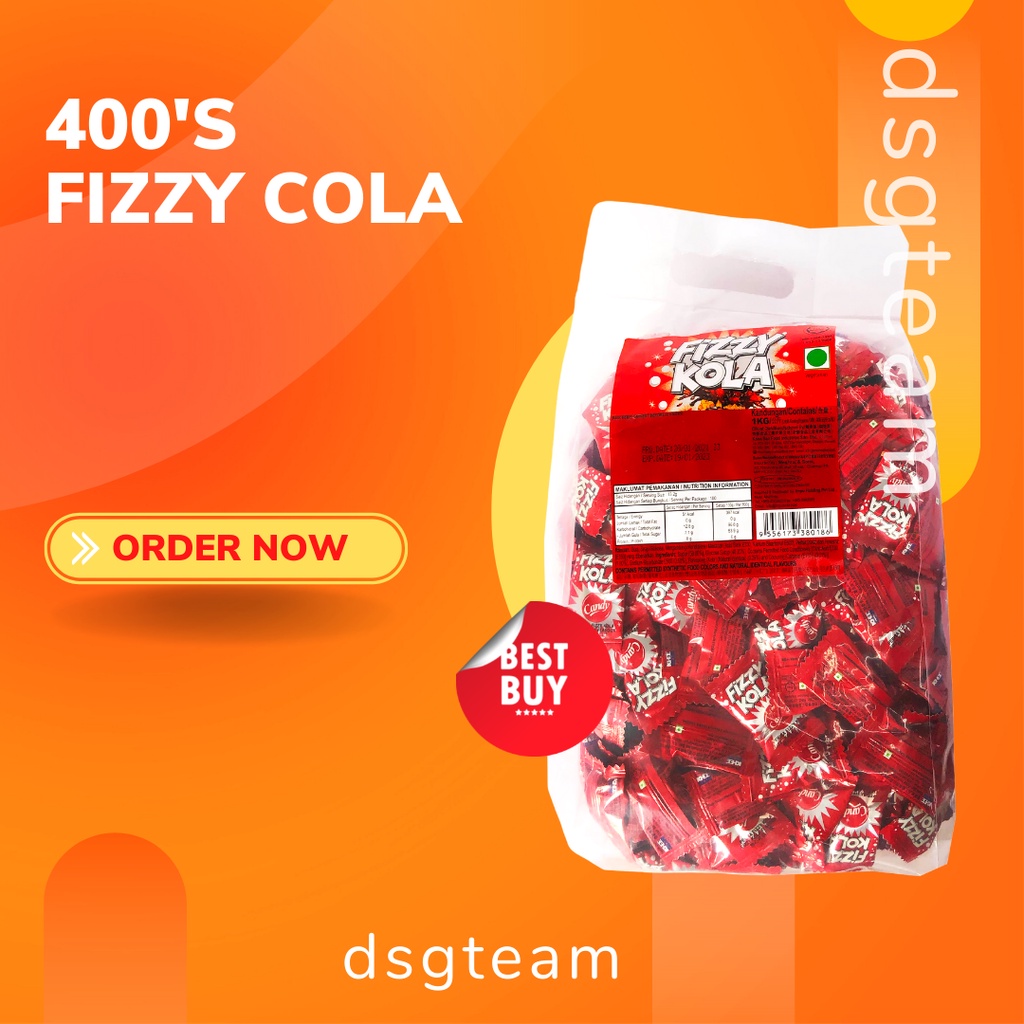 Khee San Fizzy Cola Candy (400pcs) | Shopee Malaysia