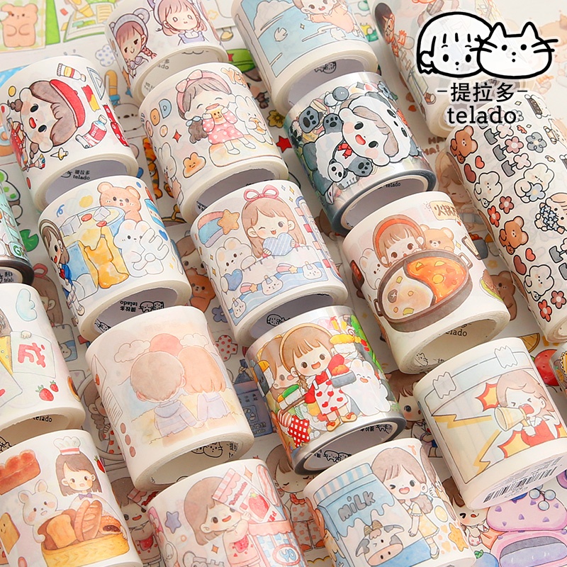 （READY STOCK) TELADO Journal Loop Stickers 提拉多分装胶带 | Shopee Malaysia