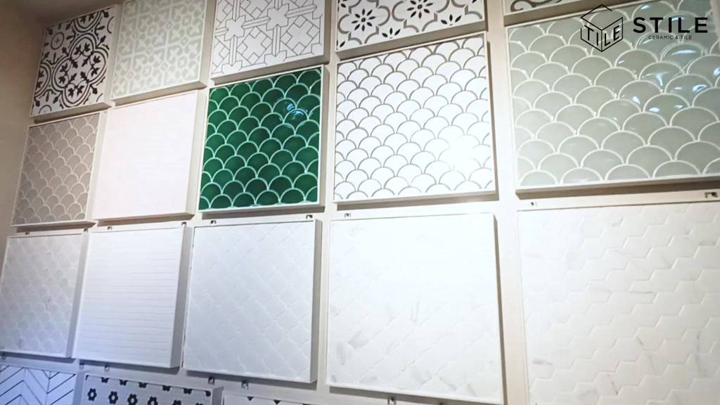 [REAL TILE]10PCS HERMAN BLACK MOSAIC TILES/MOZEK/CERAMIC TILES/MOZEK ...