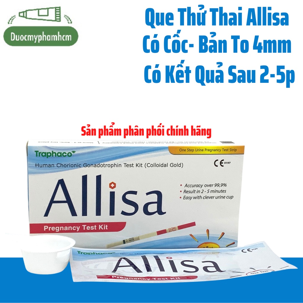 Allisa Traphaco Pregnancy Test, Large Version, With Cup - Meets export ...
