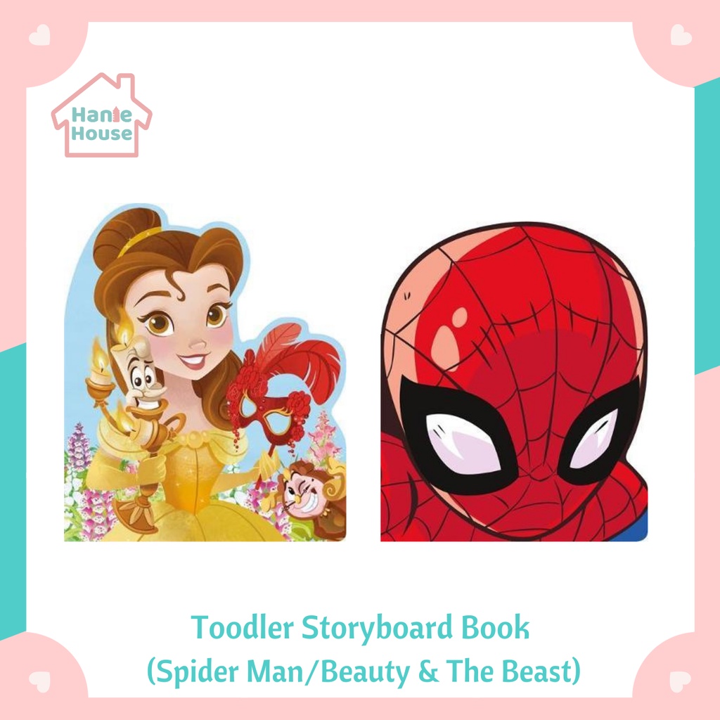 TODDLER STORYBOARD BOOK ( MARVEL HEROES VS VILLAINS CHARACTER / DISNEY ...