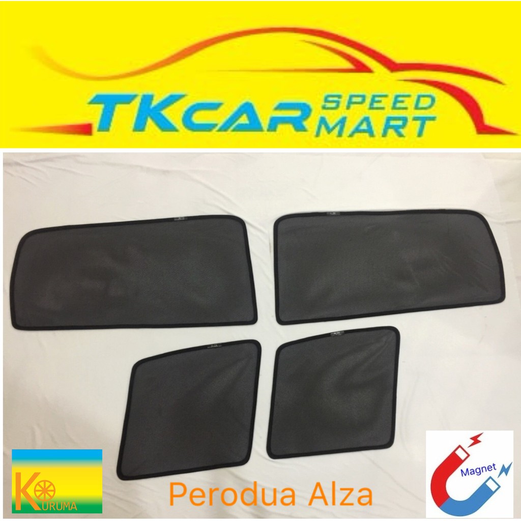 Perodua Alza Custom Magnetic Oem Sunshade | Shopee Malaysia