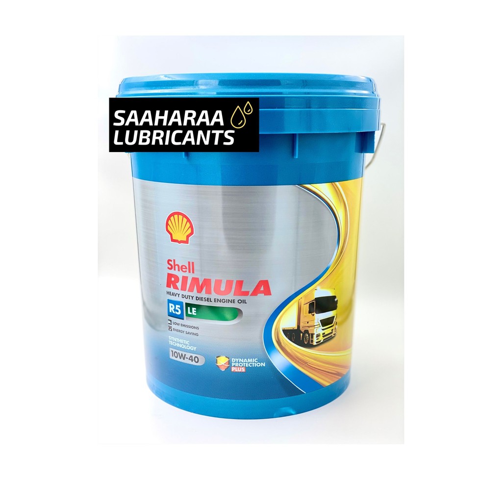 Shell Rimula R5 LE 10w/40 CK4 - 20 litres | Shopee Malaysia