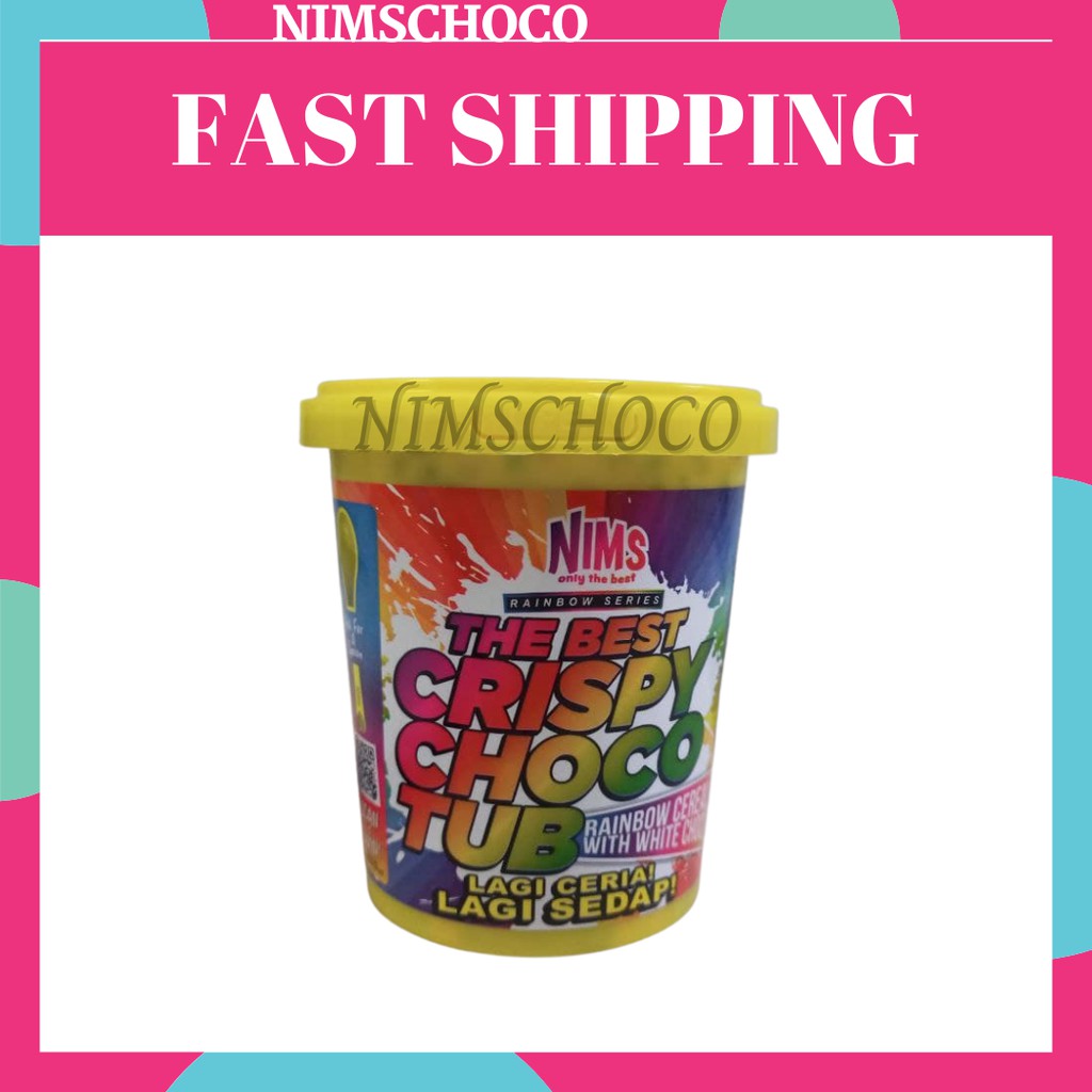 NIMS Chocotub Rainbow Pelangi Limited Edition 300g | Shopee Malaysia