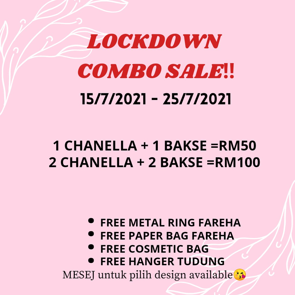 💥SALE LOCKDOWN COMBO WITH FREEGIFT 💥 | Shopee Malaysia