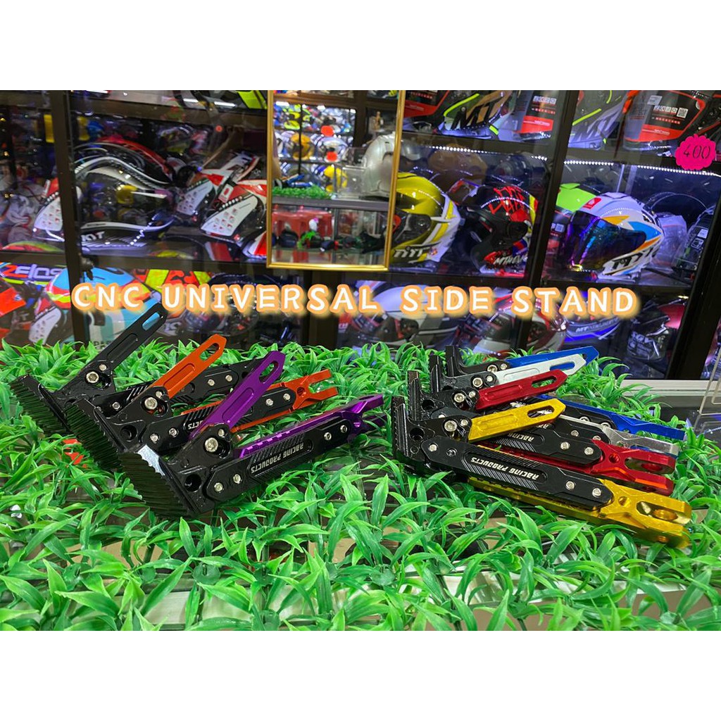CNC SIDE STAND UNIVERSAL | Shopee Malaysia