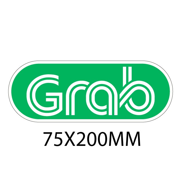 COMMERCIAL CAR DECAL STICKER 75MM X 200MM ( WE ACCEPT CUSTOM-MAKE ...