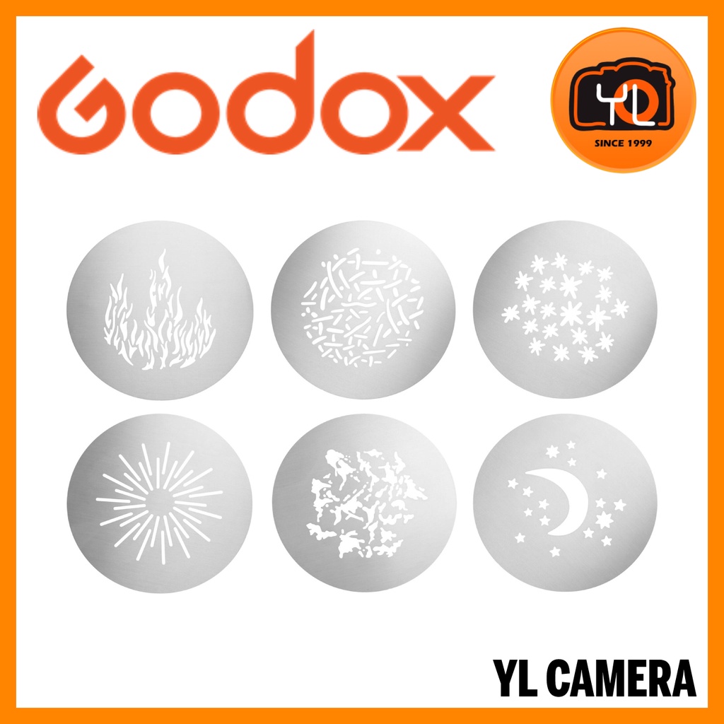 Godox Gobo Set (VSA-GS1 / VSA-GS2 / VSA-GS3 / VSA-GS4) | Shopee Malaysia
