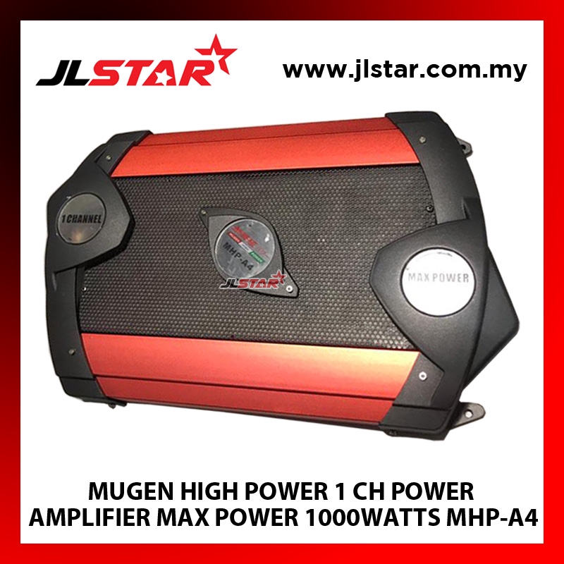 MUGEN HIGH POWER MHP-A4 AMPLIFIER 1 CHANNEL MAX POWER 1000WATTS | Shopee Malaysia