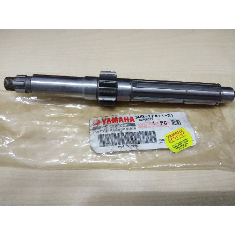 Gear box Shaft Standard TZM NOS original (3MB-17411-01) | Shopee Malaysia