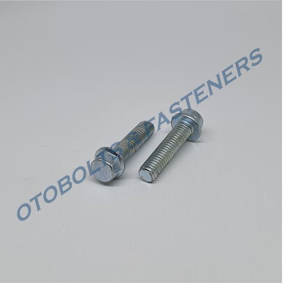 MESIN [PACKAGE 100pcs] Flange Bolts 6 x 25 / Engine Block Bolts 6 x 25 ...