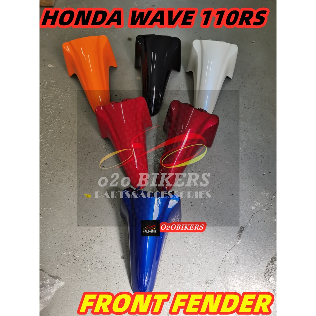 FRONT FENDER WAVE 110RS HONDA WAVE110 RS FRONT FENDER PURPLE,BLACK ...