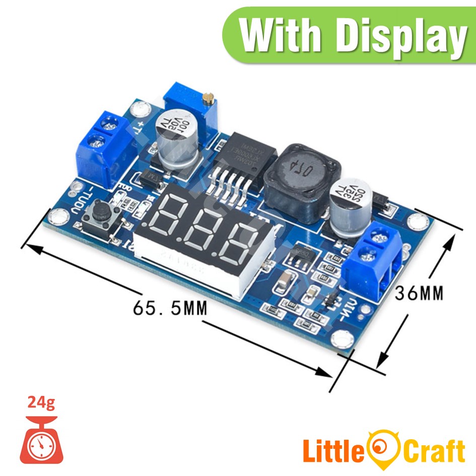 XL6009 DC-DC Adjustable Step Up Voltage Booster Converter Module With ...